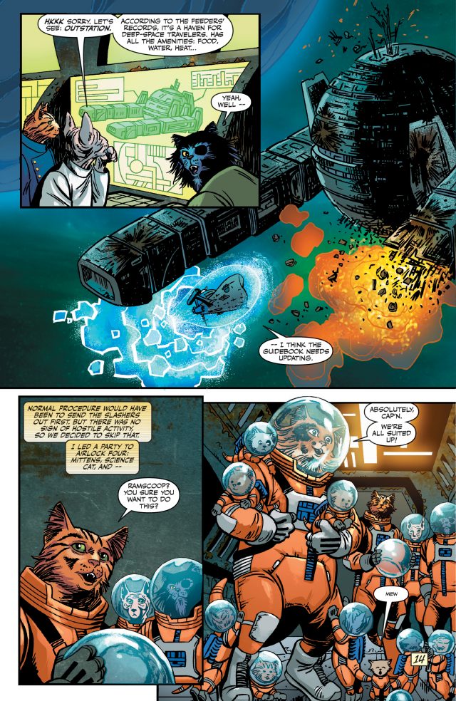 Stuart Moore on Cats, the Cosmos, & Contemplation in CAPTAIN GINGER ...