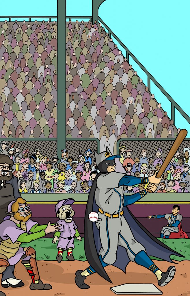 Stephen Winchell on Bringing the Dark Knight to the Dugout in "Batman ...