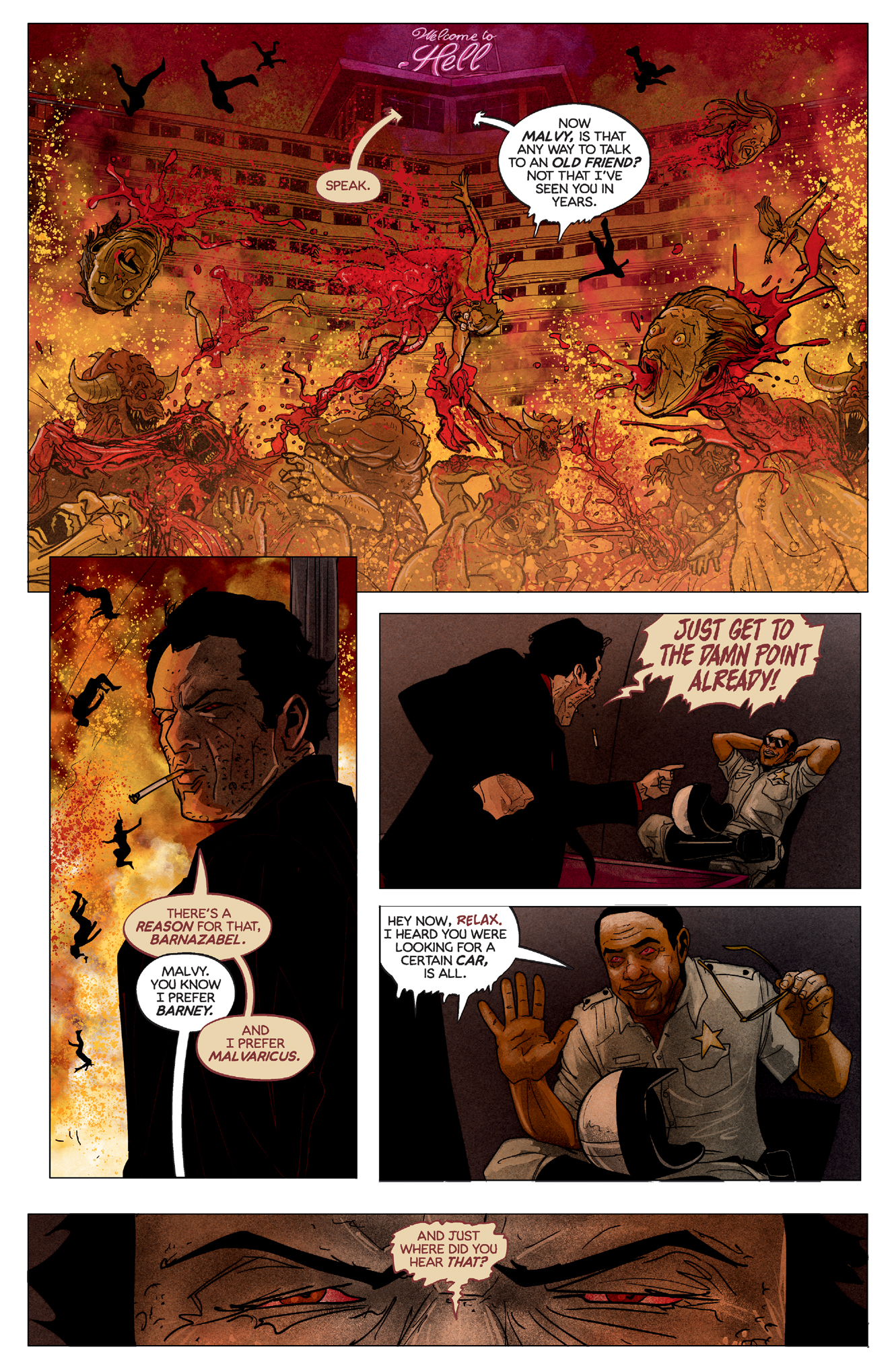 Exclusive Preview: DRIVE LIKE HELL #4 (2024) | Freaksugar
