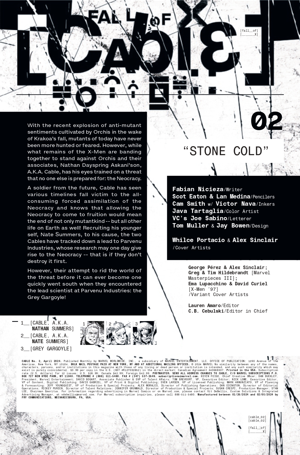 Preview: CABLE #2 (2024) - Freaksugar