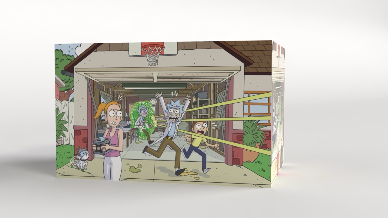 Rick and Morty Box garage 02-Camera Large - Freaksugar