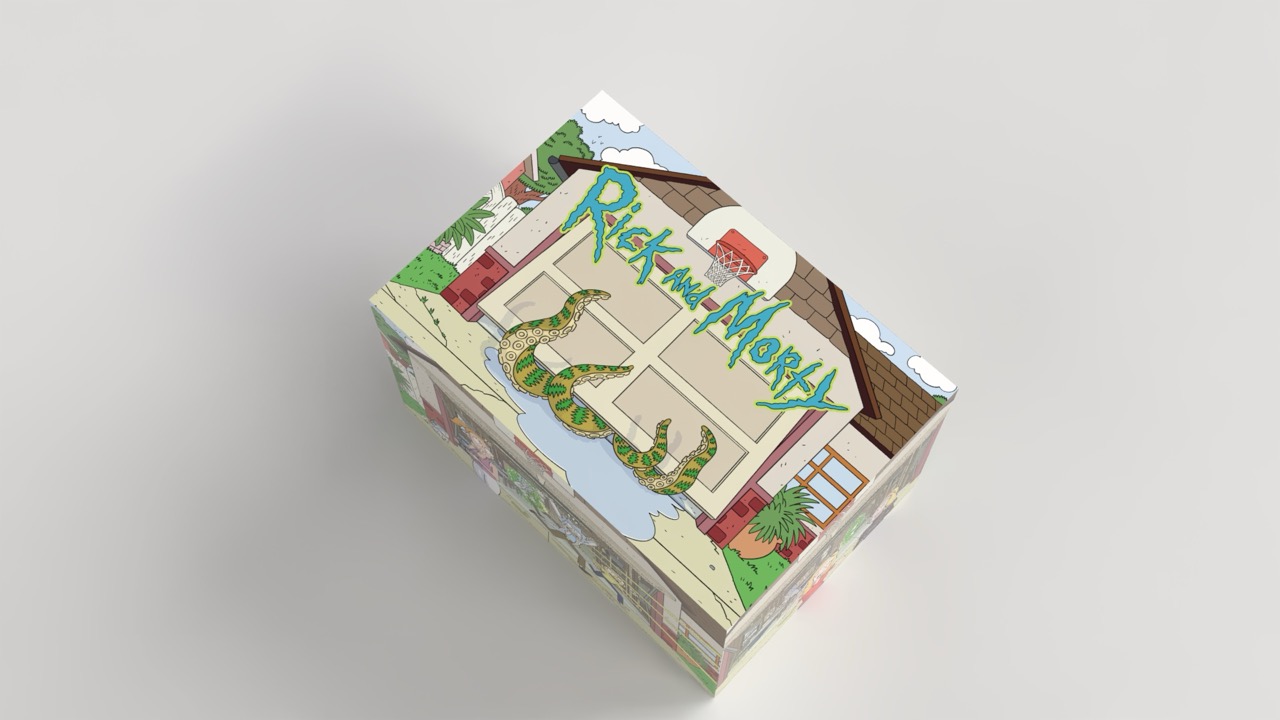 Rick and Morty Box garage 06-Camera Large - Freaksugar